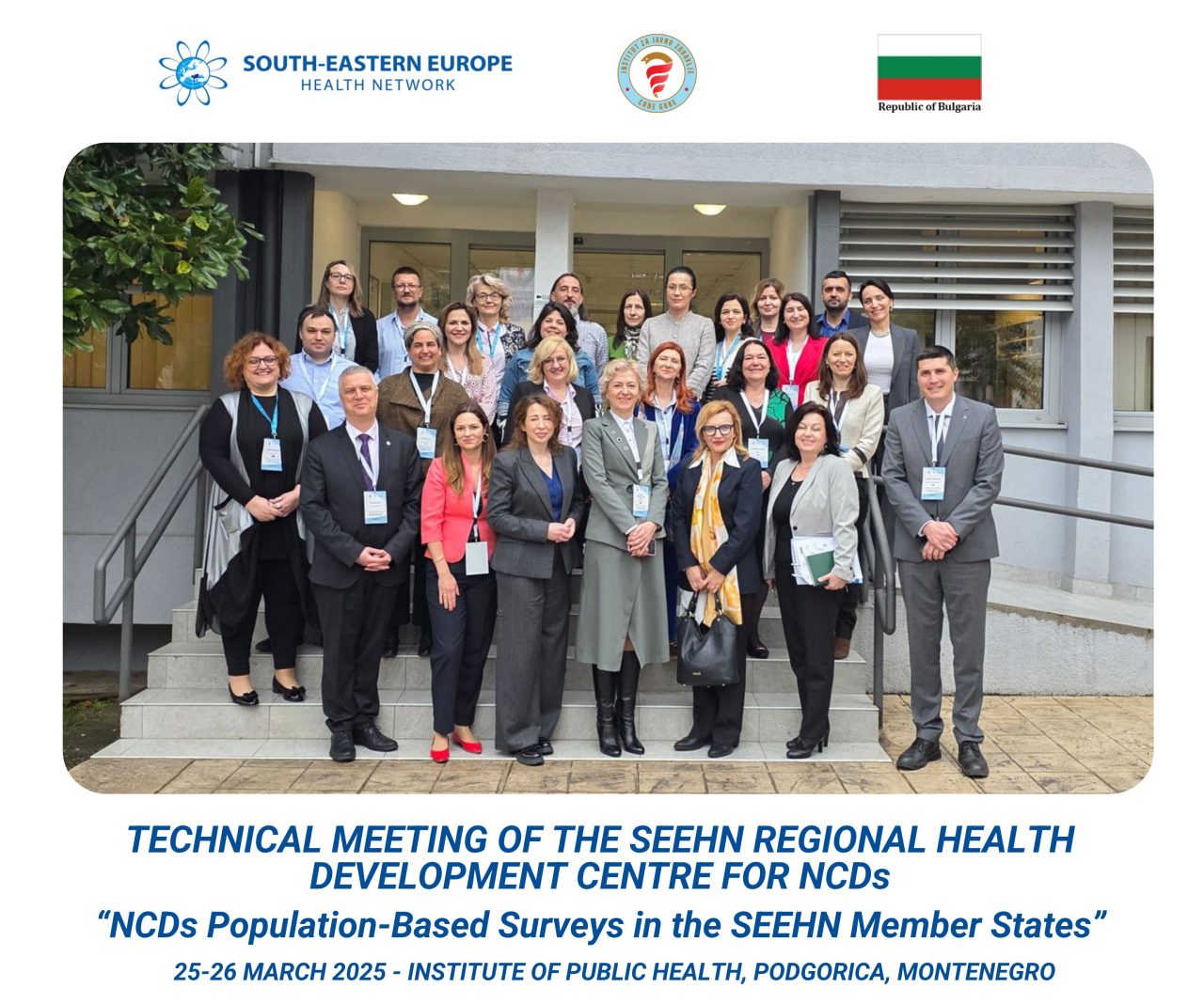 SEEHN Member States Convene in Podgorica for a Technical Meeting on ...